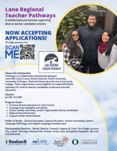 Lane Regional Teacher Pathways Program - Lane Education Service District
